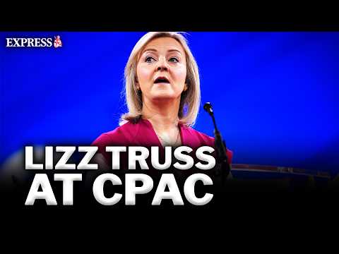 Liz Truss speaks at CPAC