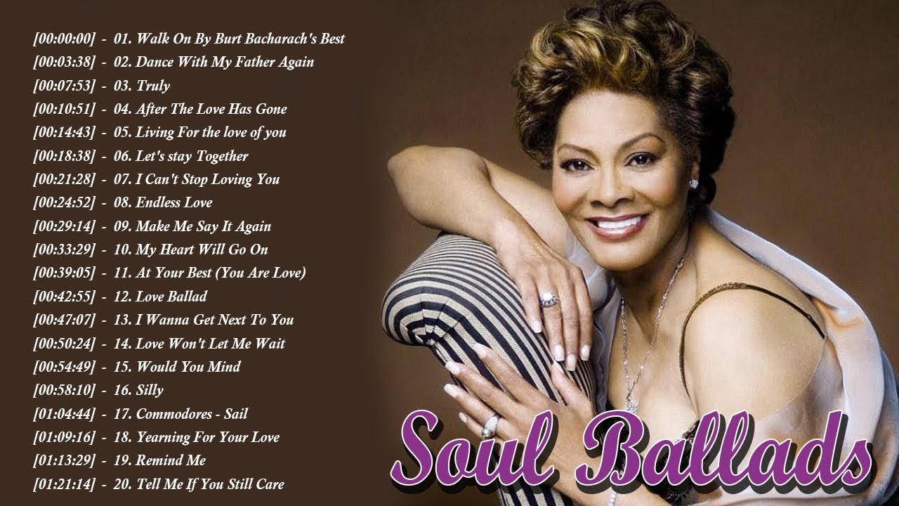 Soul Love Songs 80's 90's 💕 Classic Soul Love Songs of all time 💕 ...