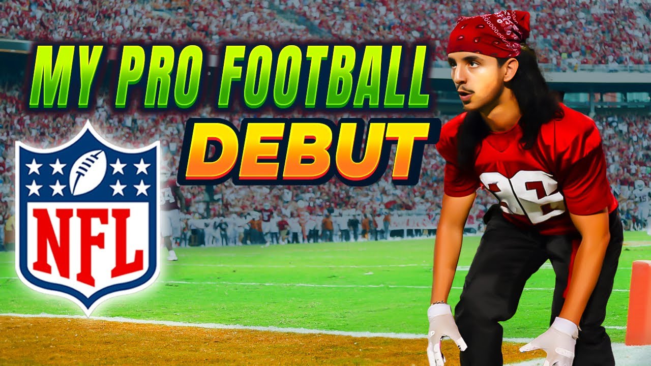 MY PROFESSIONAL FOOTBALL DEBUT! (MUST WATCH) - YouTube
