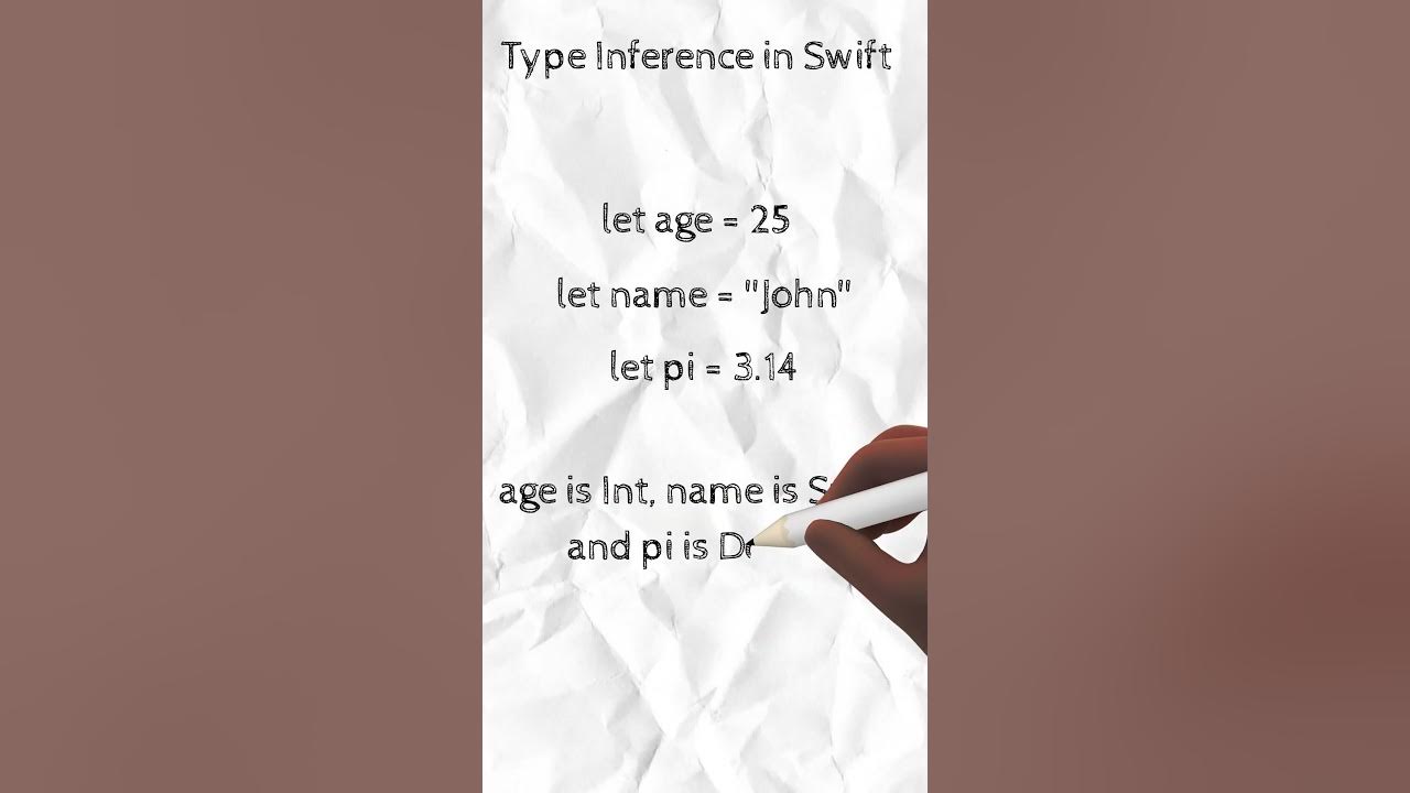 Title: Swift Type Inference Explained in Seconds! 🚀 - YouTube