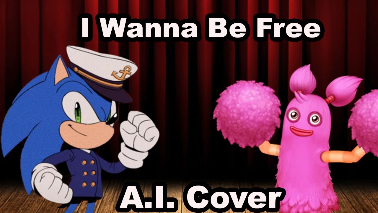 Trix Sonic Characters Sing! "I Wanna Be Free" (A.I. Cover from The ...