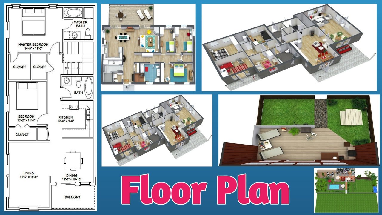 Floor Plan Design in Bangladesh 2021 || Bangladesh house Design - YouTube