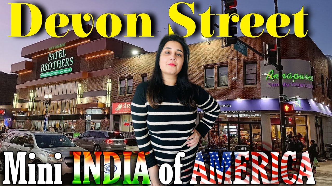 Devon Street in Chicago 🇺🇸| Indian Grocery Store in USA| Indian ...