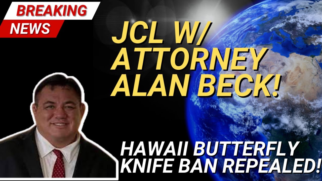 JCL W/ Attorney Alan Beck Butterfly Knife Case - YouTube