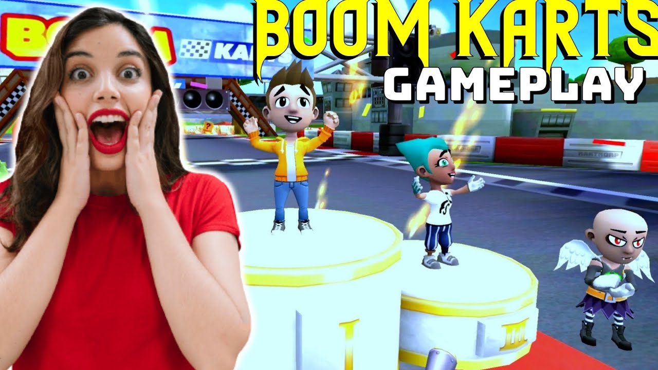 BOOM KARTS GAMEPLAY || TOY CAR RACING GAME | FUNNY GAMEPLAY VIDEO || # ...