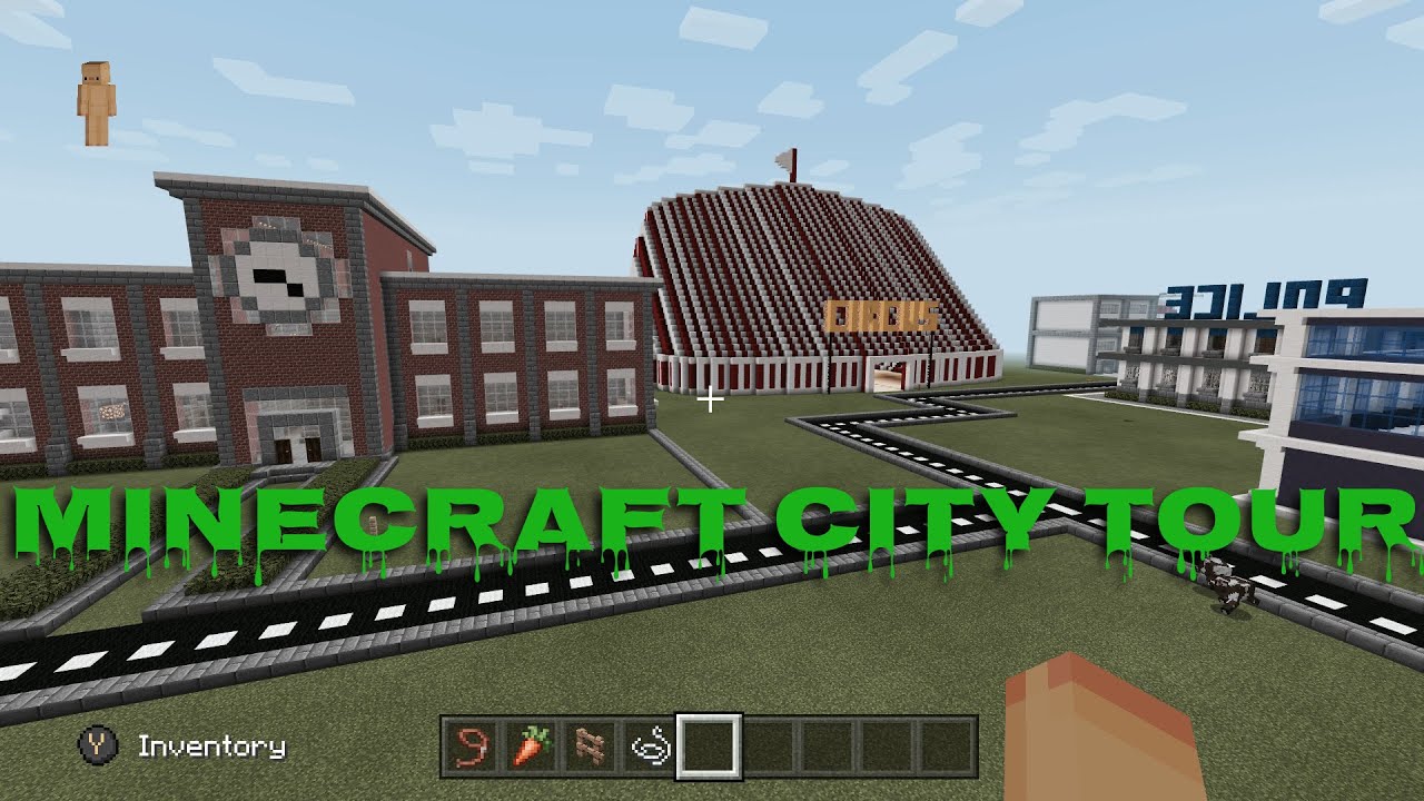 Minecraft City Tour (Xbox One) - YouTube