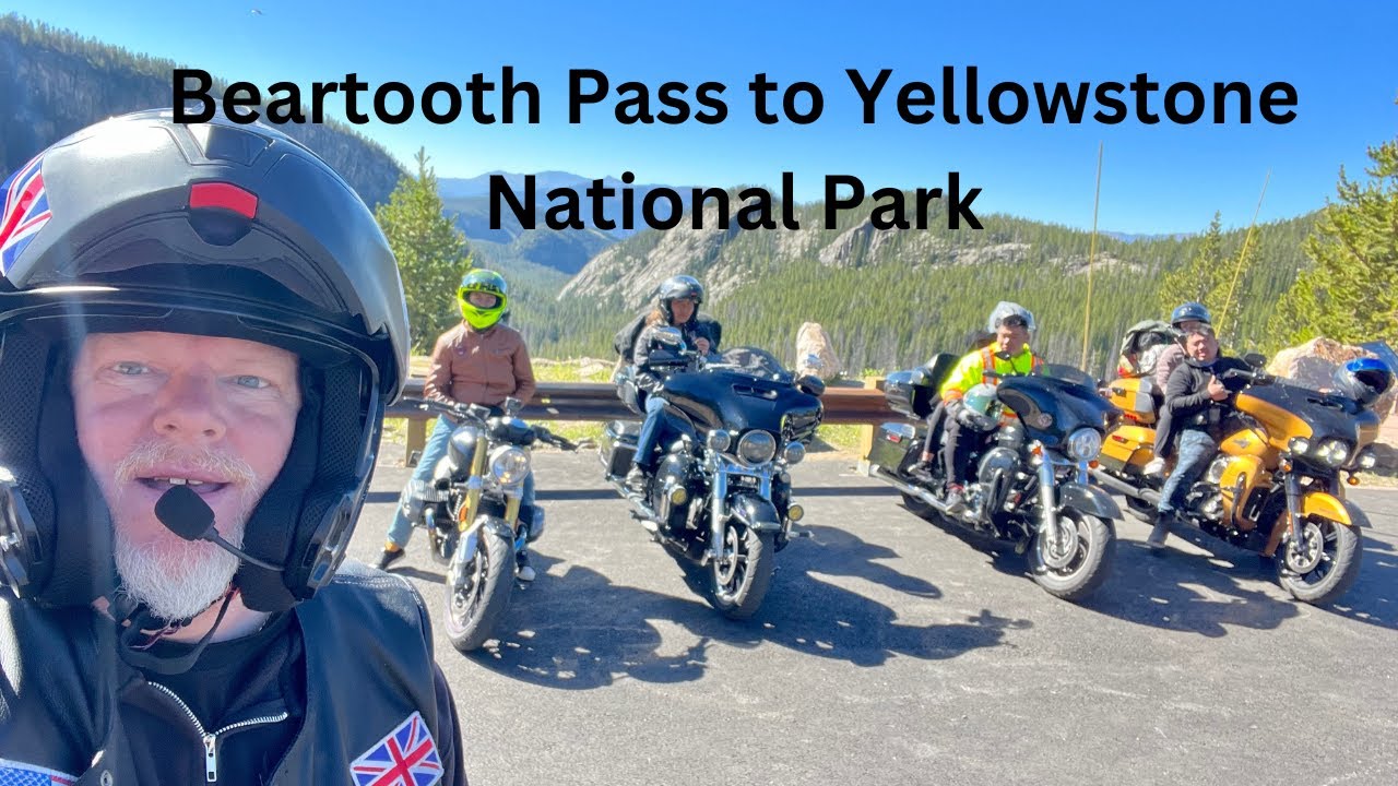 Riding The Beartooth Pass On A Harley Davidson And Visiting Yellowstone ...
