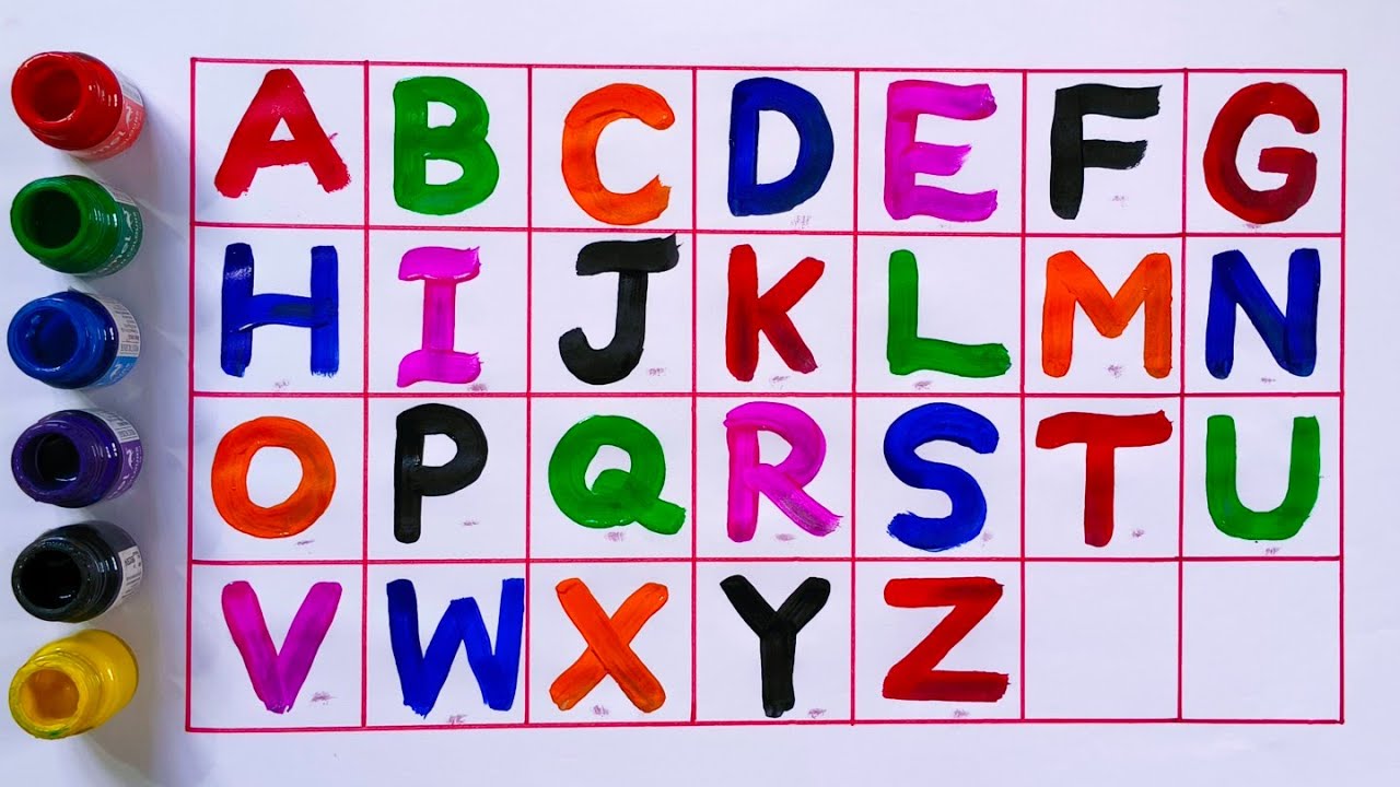 Abcd for kids learning | alphabets, phonics song, abcdefg, 20 - YouTube