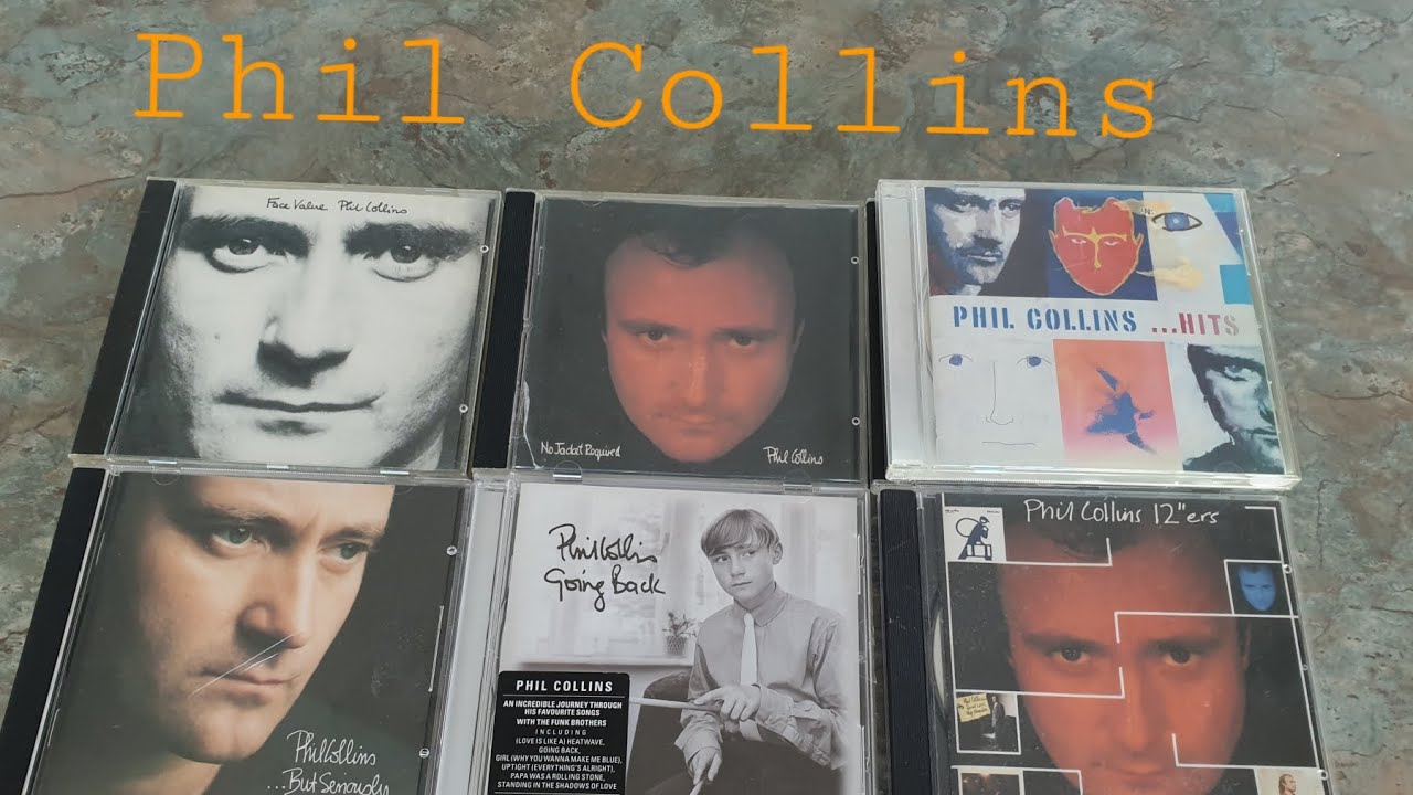 My Phil Collins Collection - Second Hand CD Review - YouTube