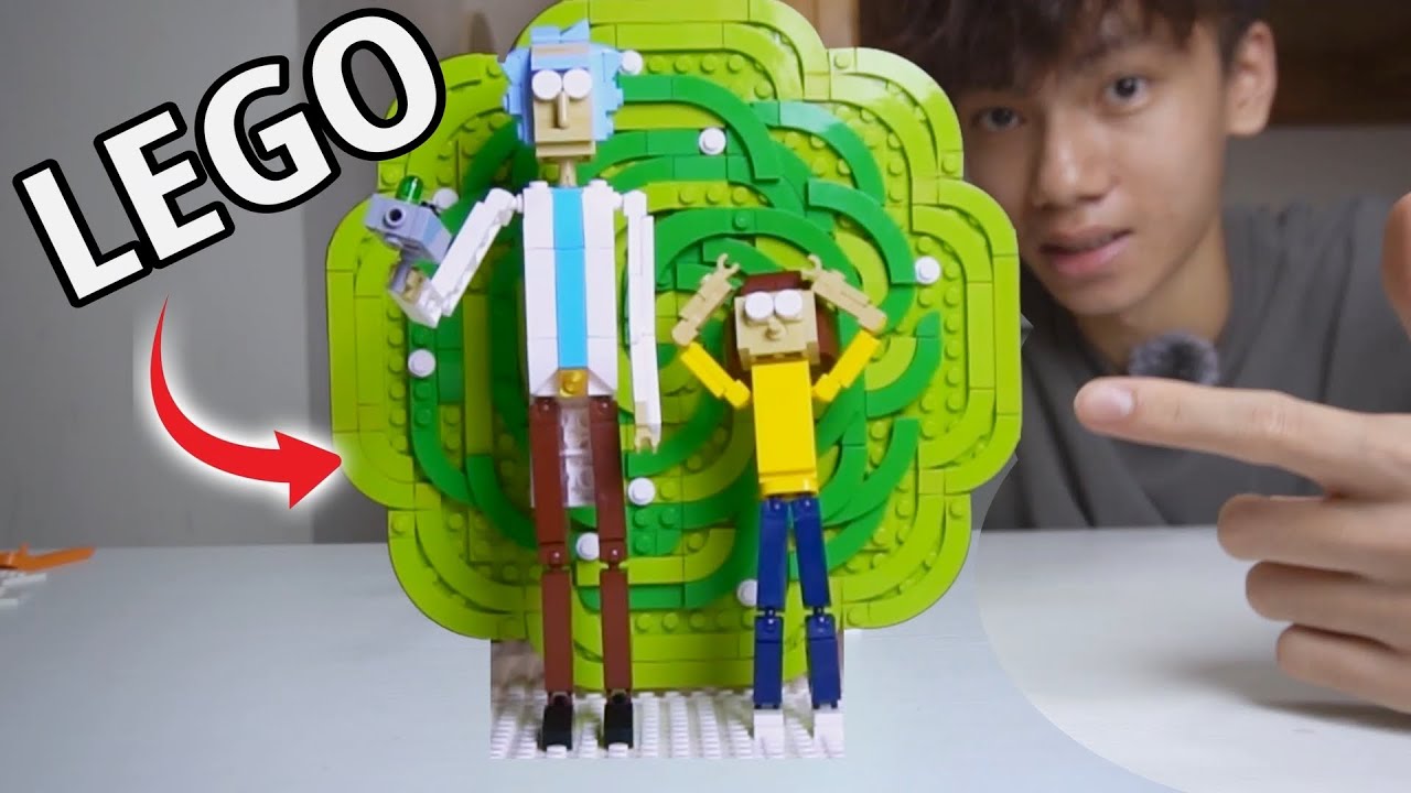 I created LEGO Rick and Morty! - YouTube