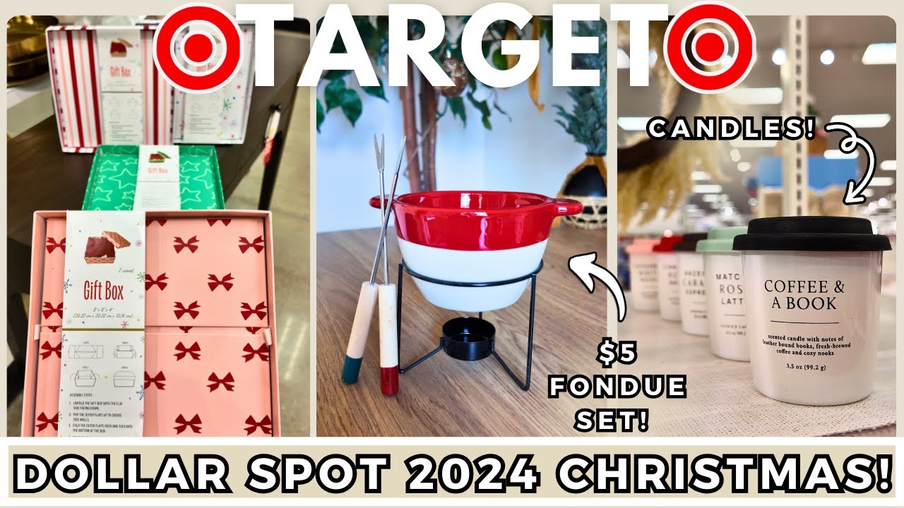 🎄🎀 NEW TARGET DOLLAR SPOT CHRISTMAS 2024 SHOP WITH ME | HOME DECOR MUST ...