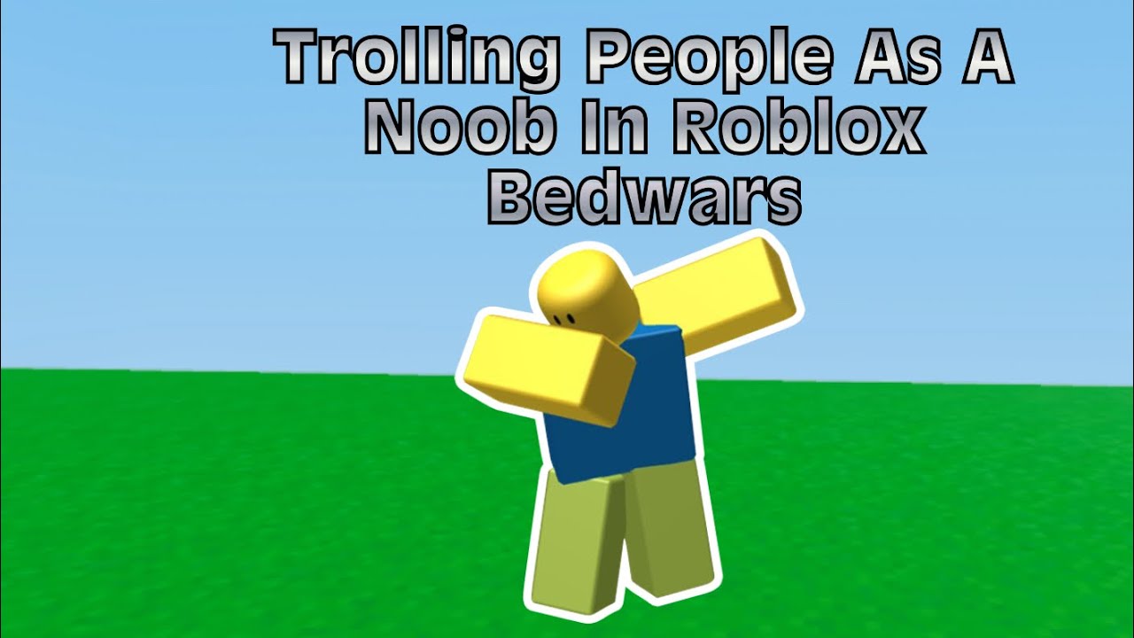 Trolling People As A Noob In Roblox Bedwars - YouTube