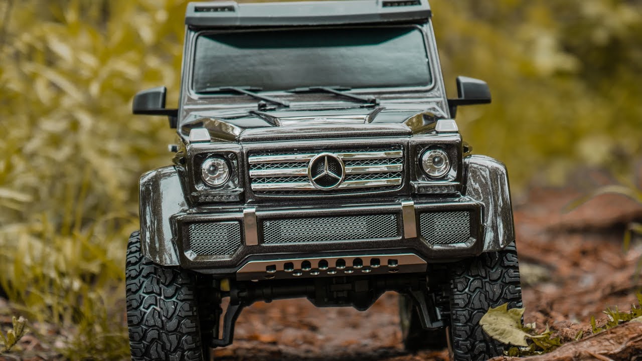 Traxxas TRX-4 Mercedes G500 4x4² | First Run - YouTube