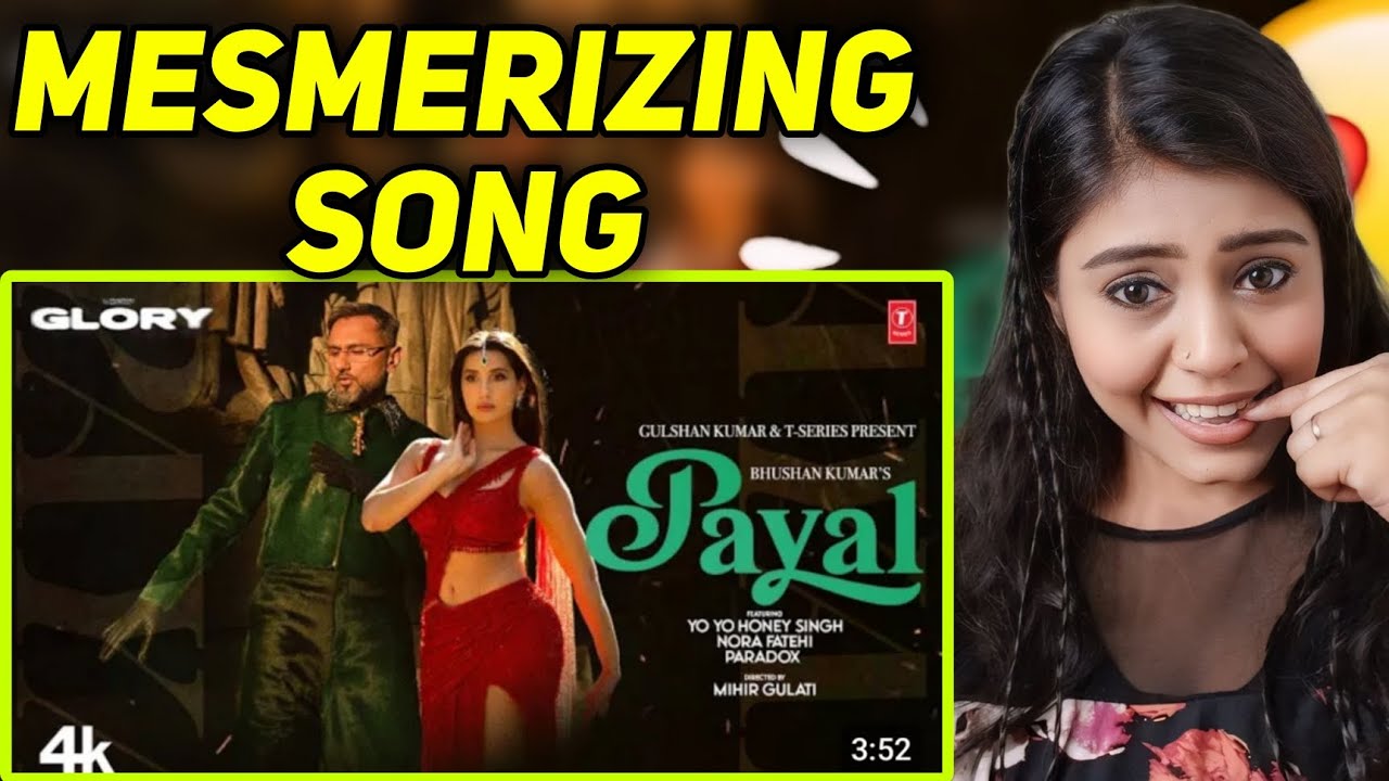 Payal song (official video):yo yo Honey sing Reaction video| muskan ...