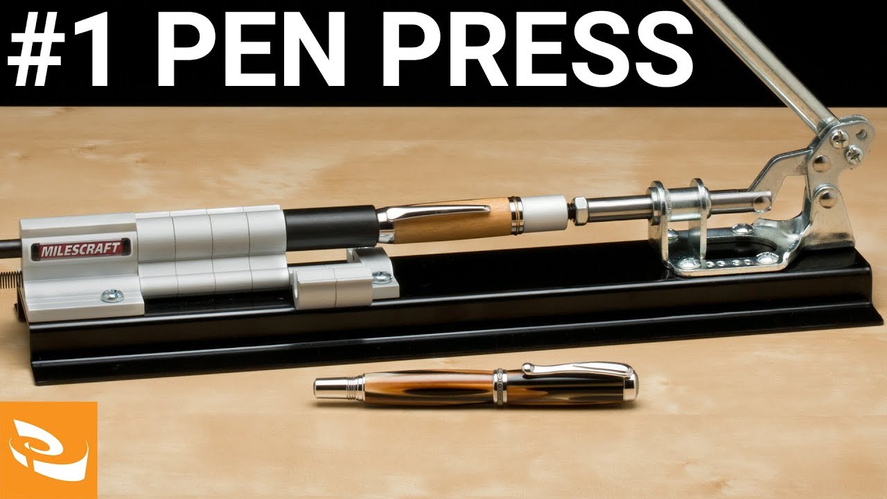 Milescraft Turner's Pen Press (Pen Turning) - YouTube