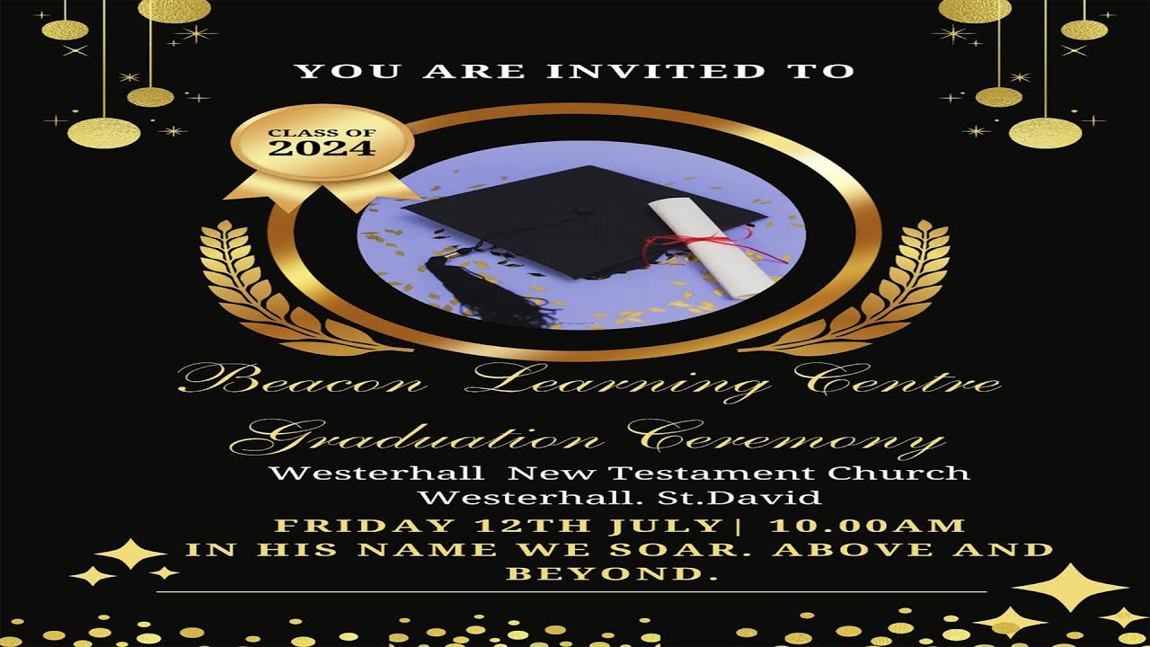 Class of 2024 Beacon Learning Center Graduation Ceremony - YouTube