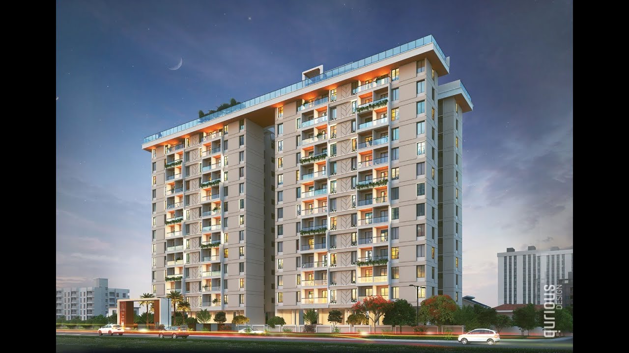 Elevate Your Lifestyle with 2 & 3 BHK | Sky Rise | 3D Architectural ...