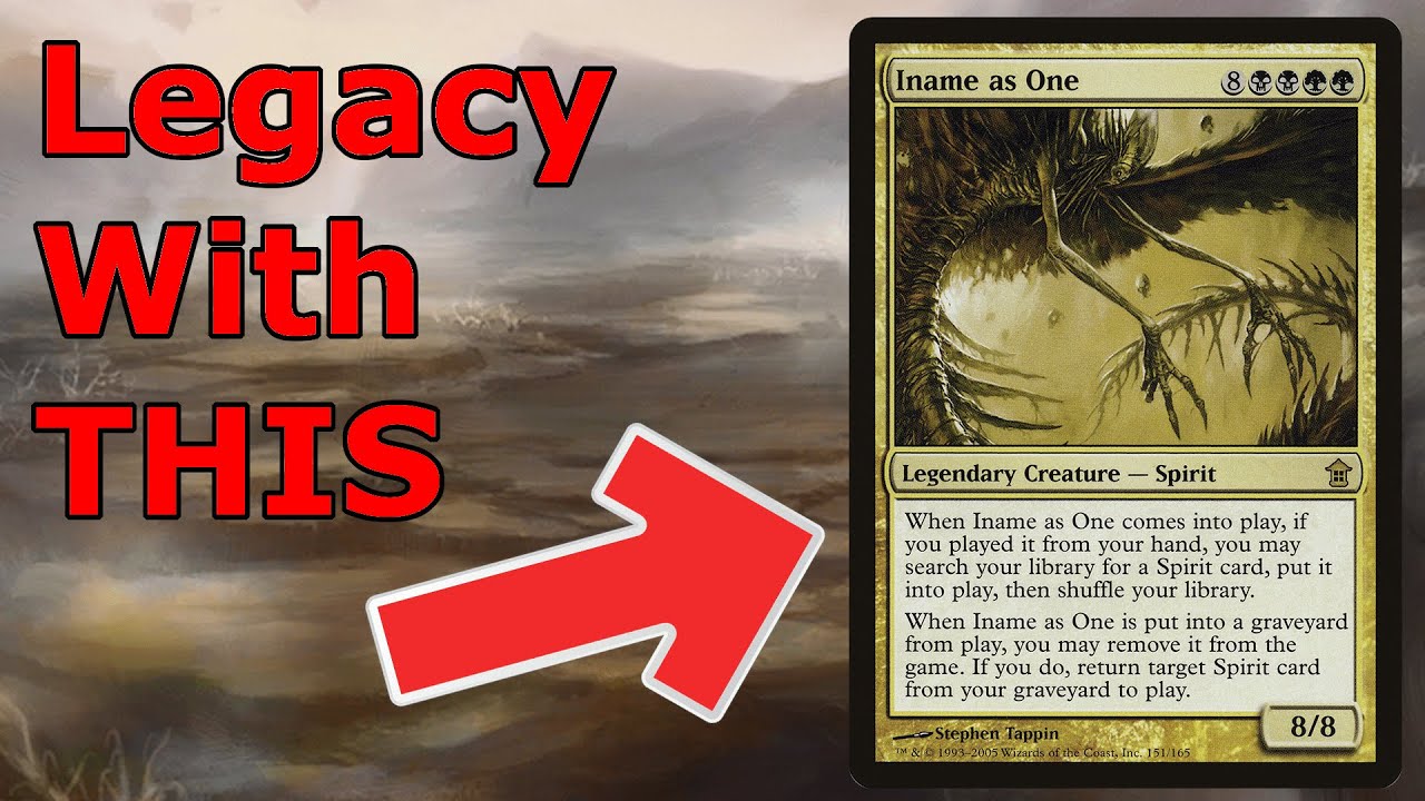 WAS INAME ON YOUR BINGO CARD?! Iname As One Necrodominance (Legacy MTG ...