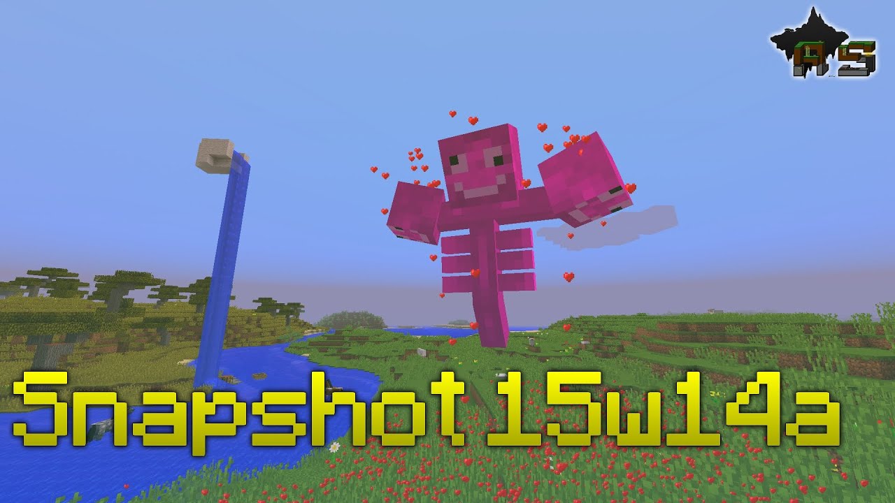 Minecraft Snapshot 15w14a : Amour et bateau corrigé ! (Poison d'avril ...