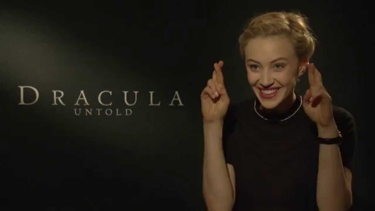 DRACULA UNTOLD - Interview - Sarah Gadon - YouTube
