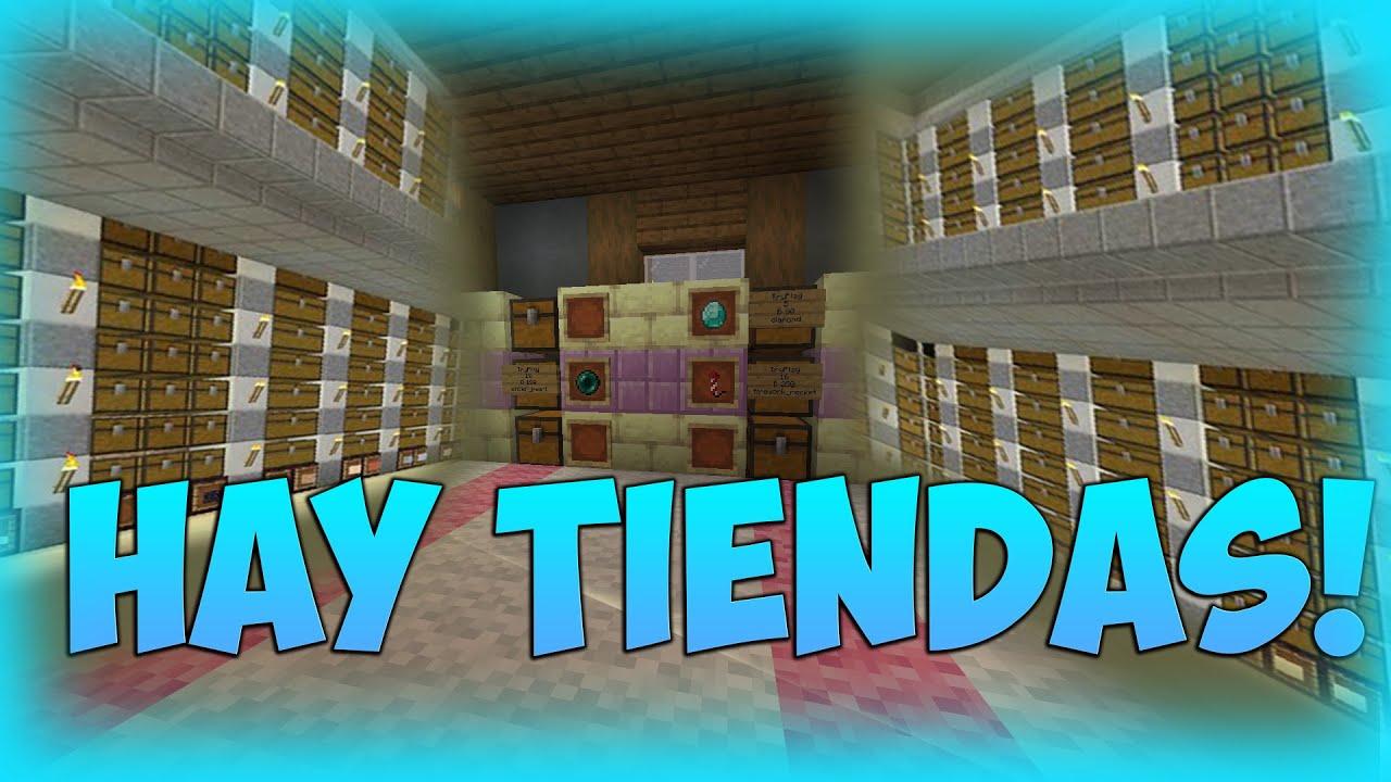 hago mi propia TIENDA en MINECRAFT - VALIOLTCRAFT - YouTube