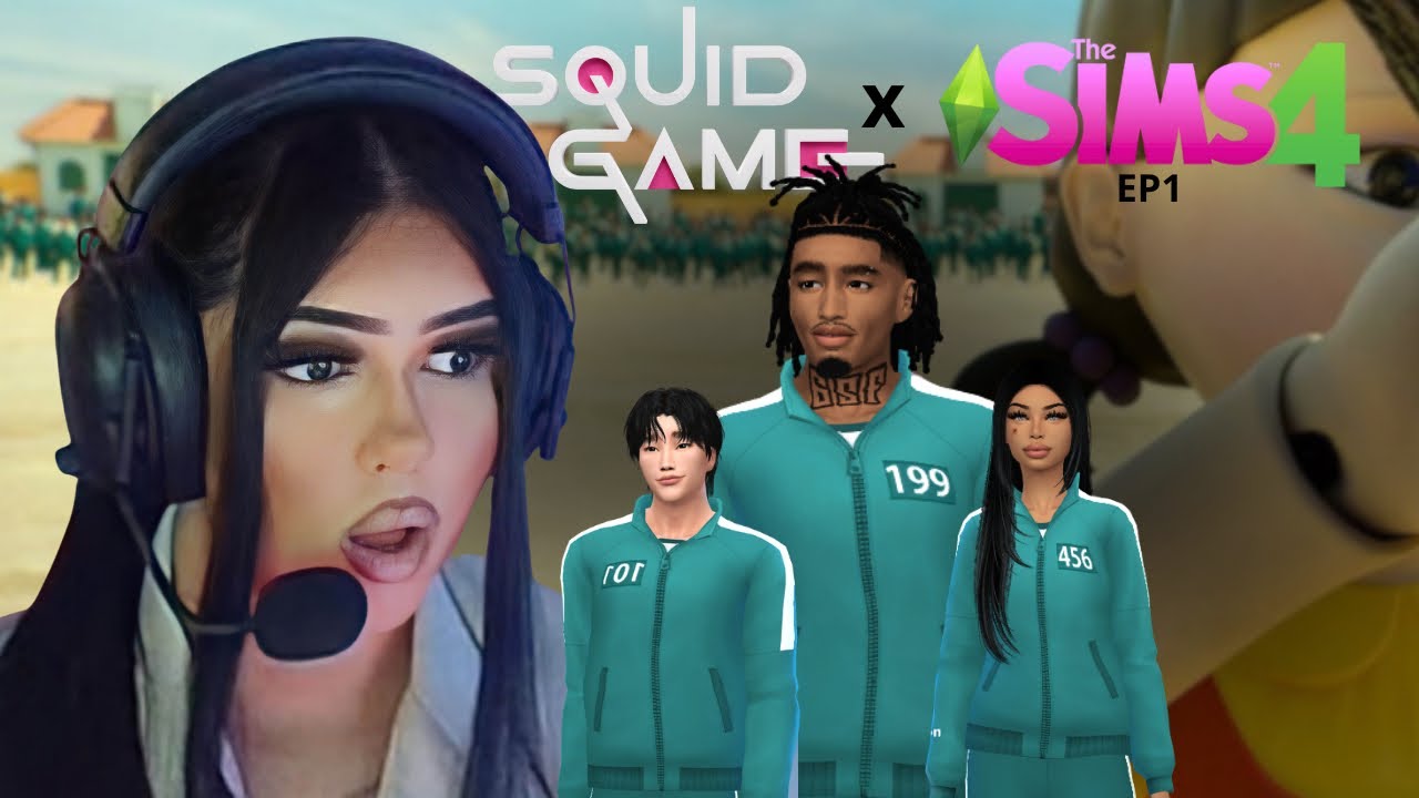 SQUID GAME dans les SIMS 4 ! ⭕️ Ep 1 - YouTube