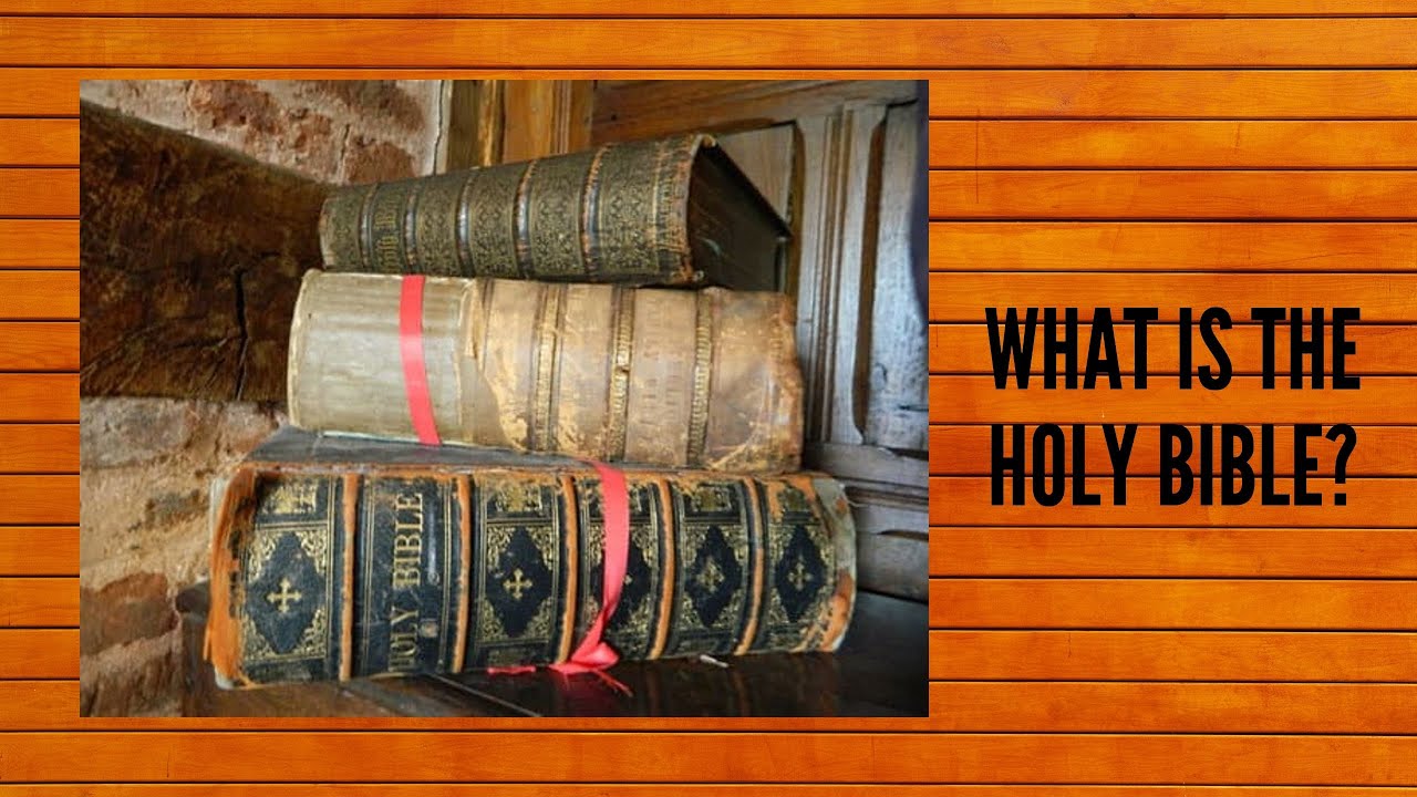 What is the Holy Bible? - YouTube