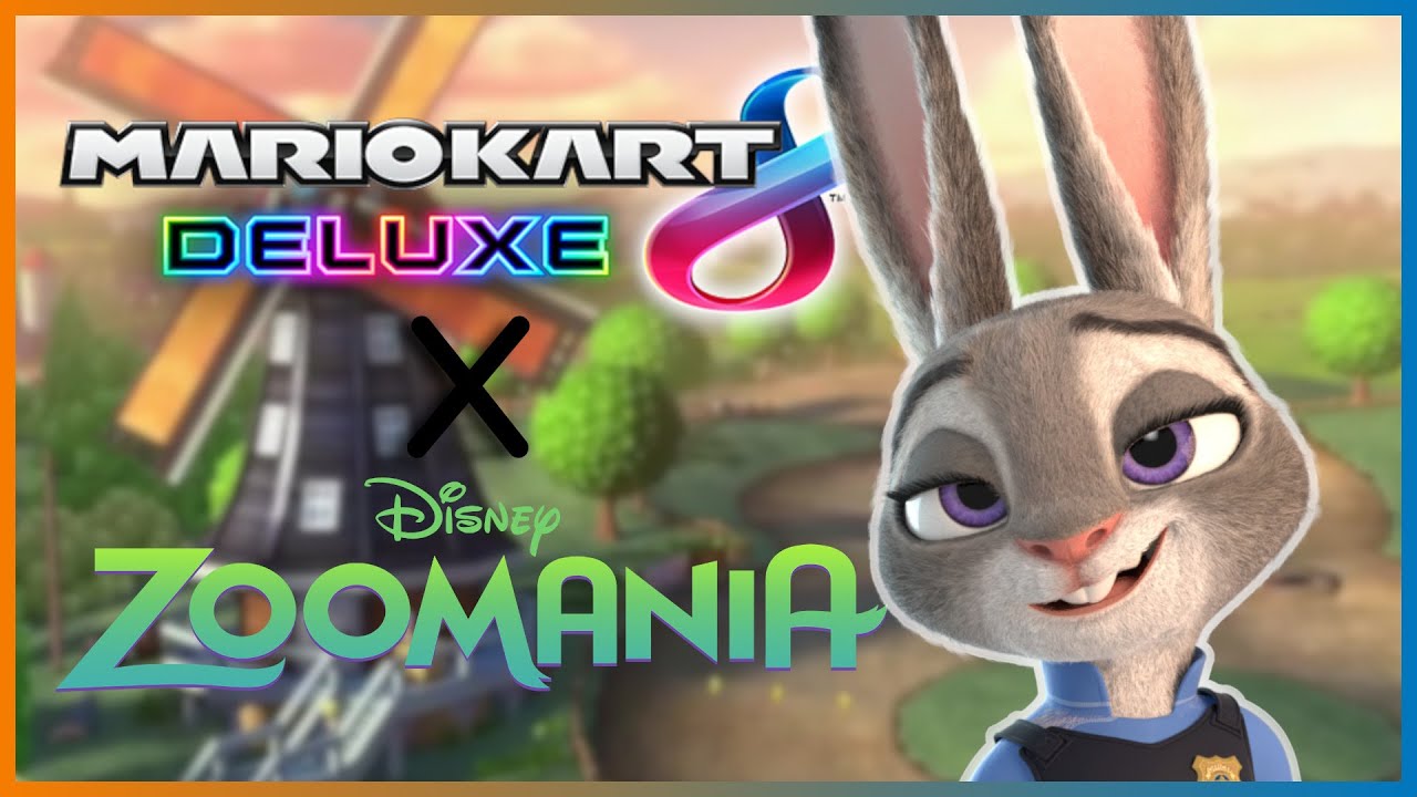 🐰 Judy Hopps Races in Mario Kart 8 Deluxe! 🚗💨 | Zootopia Meets Nintendo ...