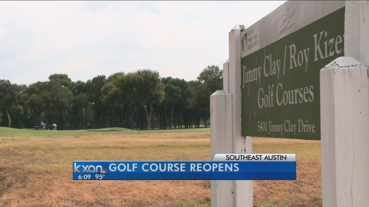 Jimmy Clay Golf Course Reopens - YouTube