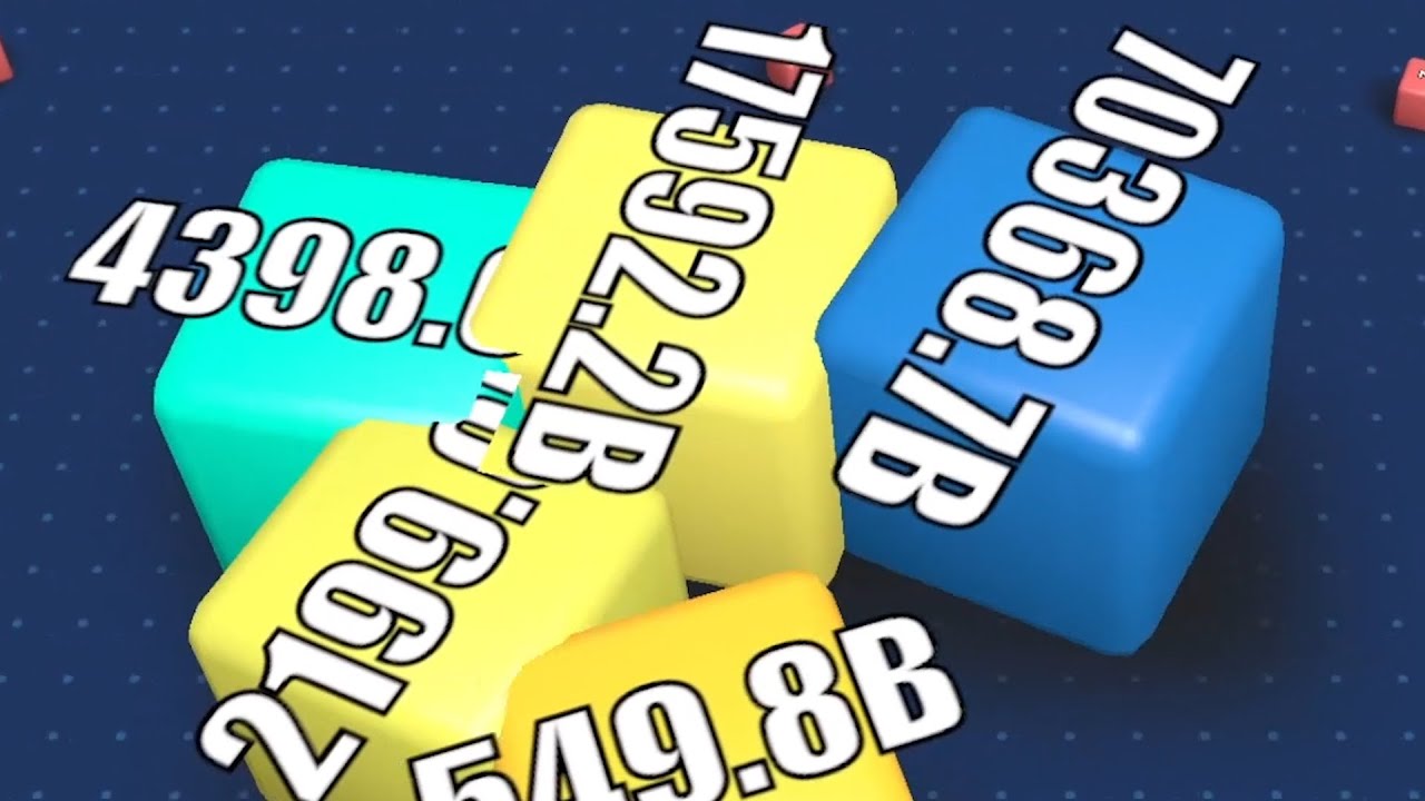 Cubes 2048.io Game 🎲 How to play 🎲 Gameplay 70Т - YouTube