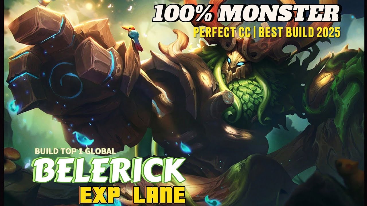 BELERICK BEST BUILD 2025 | BUILD TOP 1 GLOBAL BELERICK | MOBILE LEGENDS ...