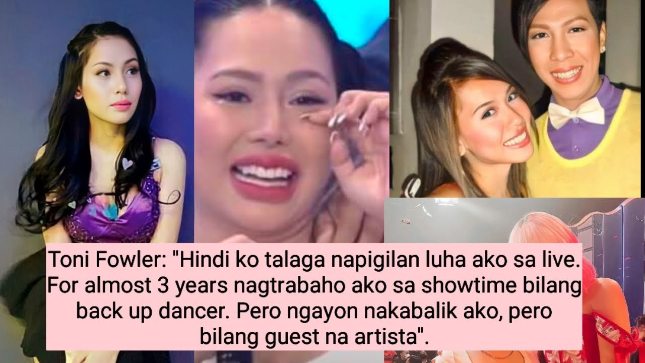 Toni Fowler, naiyak nang makabalik sa It's Showtime | Toni 2012 vs ...