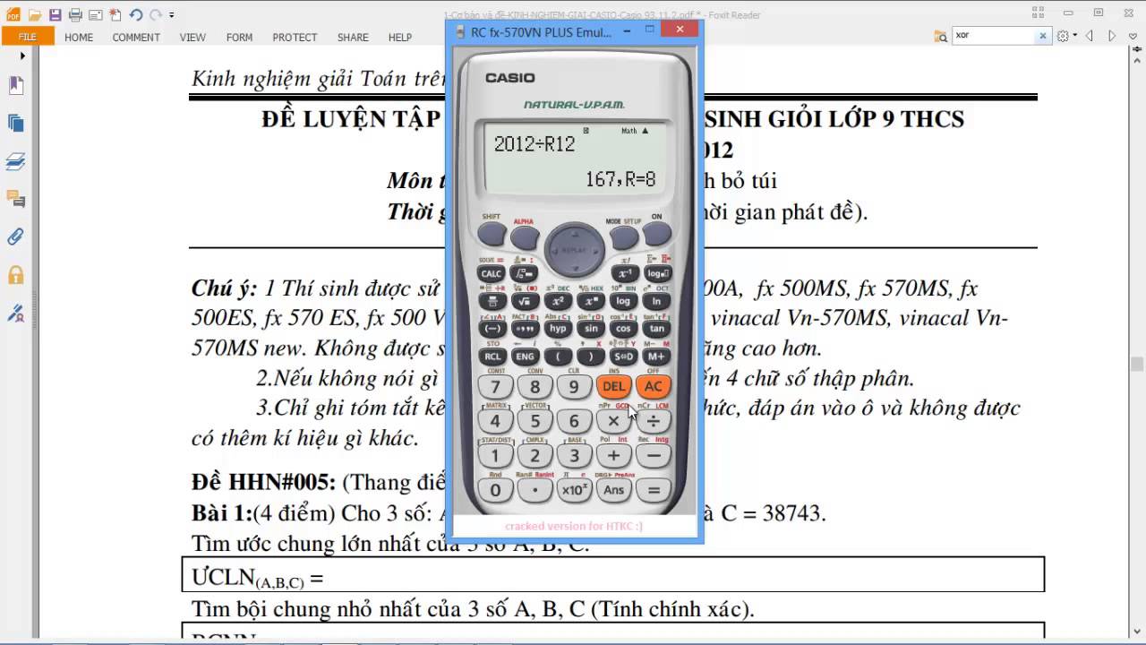 [CASIO] Có thể em chưa biết số - 01 - Lượt sơ qua tất cả tính năng của ...