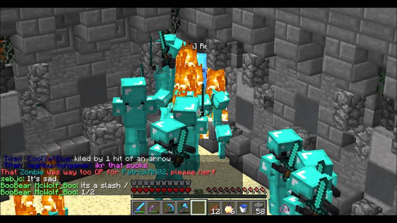 MineCraft Factions: Mob Survival Challenge - 2015-04-24 - YouTube