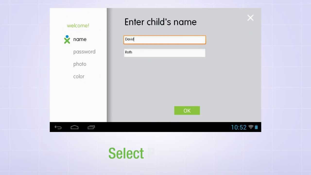 Reset/Change A Forgotten Child Password - YouTube