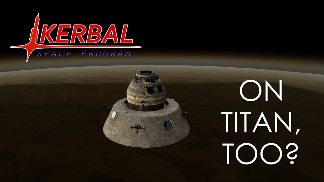 Testing the Lander System on Titan (RO in KSP 1.12) - YouTube