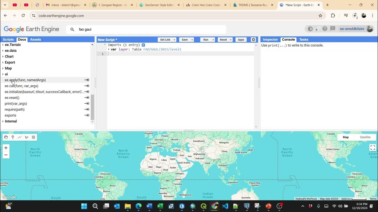 How to add or import shapefiles in Google Earth Engine - YouTube