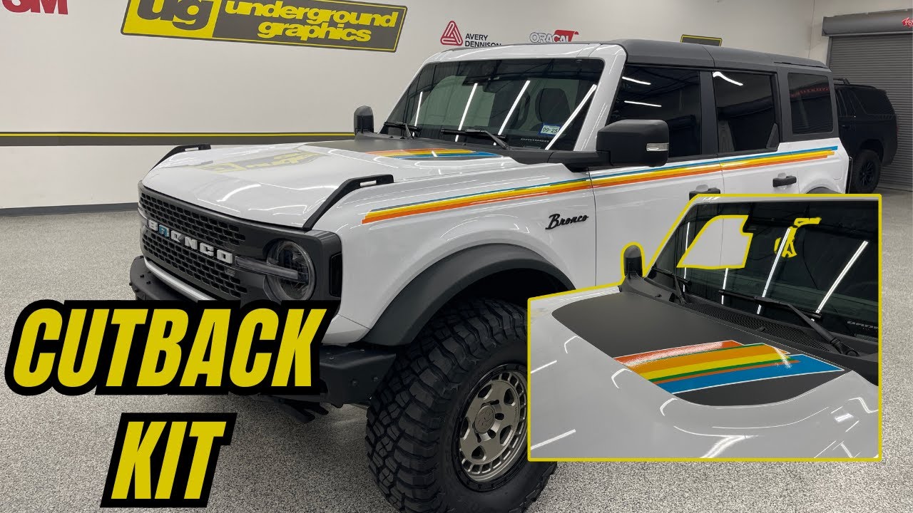 How To Install Your Ford Bronco Cutback Stripe Kit | From Underground ...