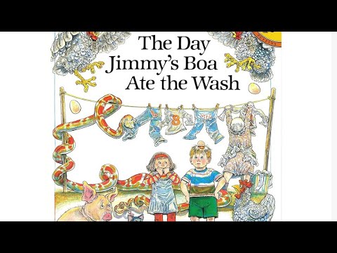 The Day Jimmy’s Boa Ate the Wash by Trinka Hakes Noble, pictures by ...