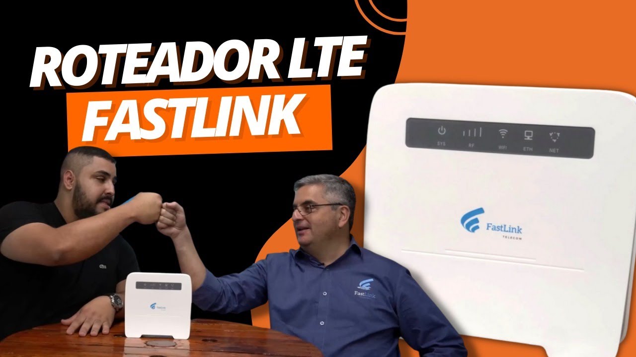 ROTEADOR LTE FASTLINK - YouTube