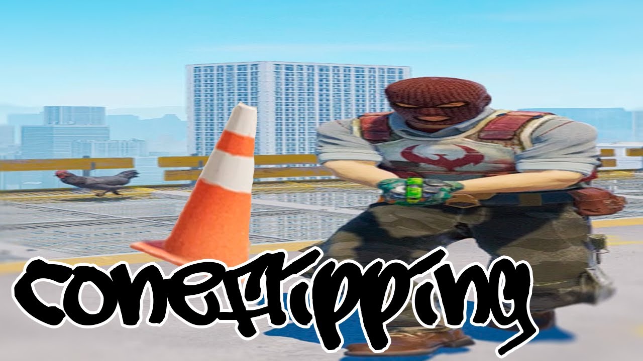 cone flippin' and other cool stuff - YouTube