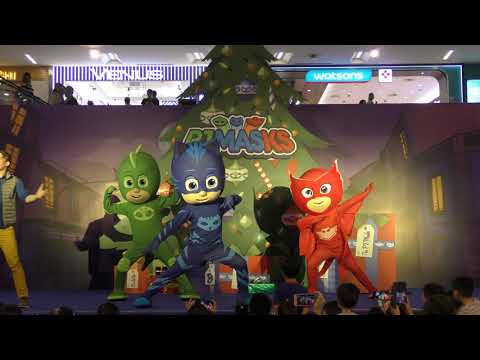 PJ Masks Save Christmas Live Show in 4K! Christmas in Singapore 2019!