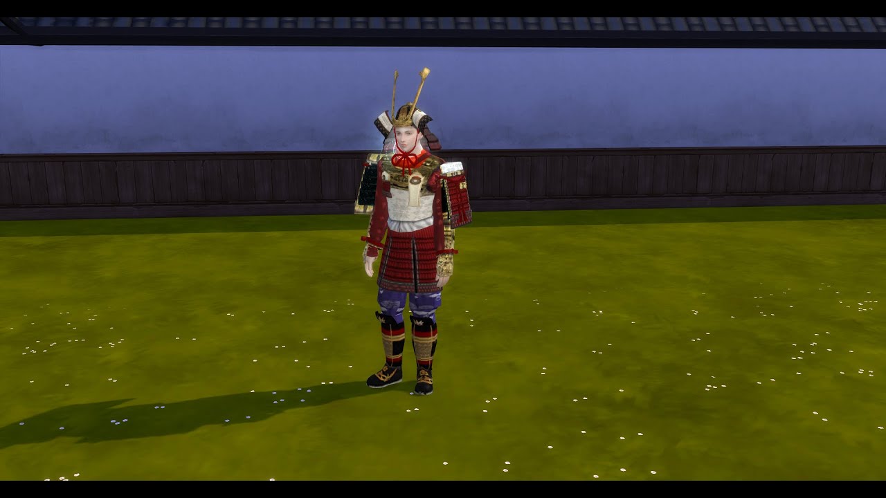 the sims 4— 日本武士的铠甲和历史变化（Samurai Armor and Historical Changes） - YouTube
