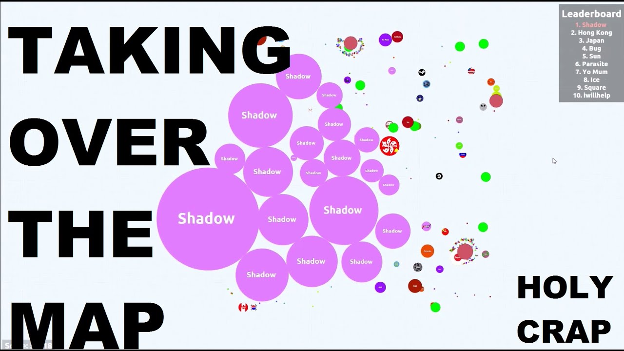Agar.io TAKING OVER THE WHOLE MAP! - YouTube
