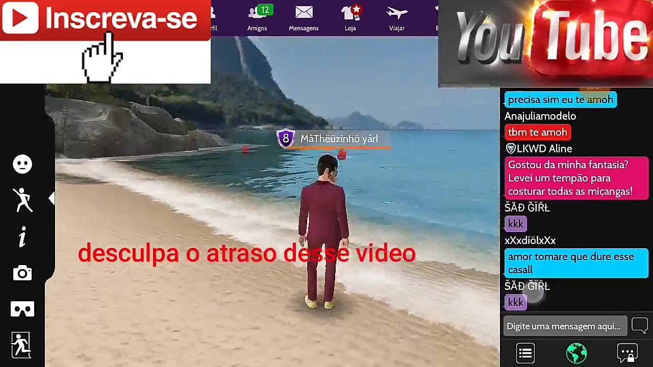 Pedi Minha Melhor Amiga Em Namoro No Avakin Life Youtube