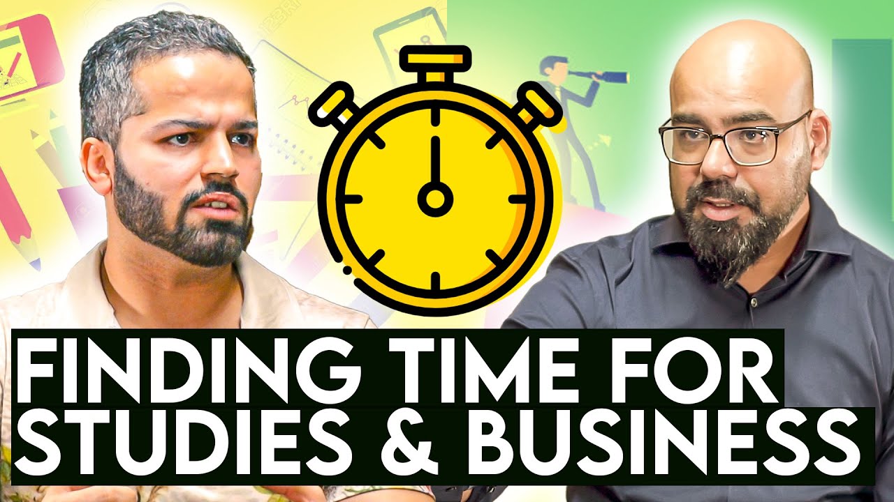 Finding Time For Business & Studies | Saad Hashmani Podcast#136 ...
