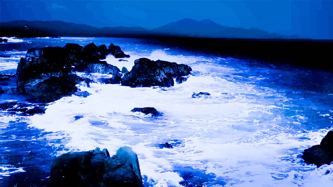 Have a Good Night's Sleep with Powerful Ocean Waves Sounds at Night ...