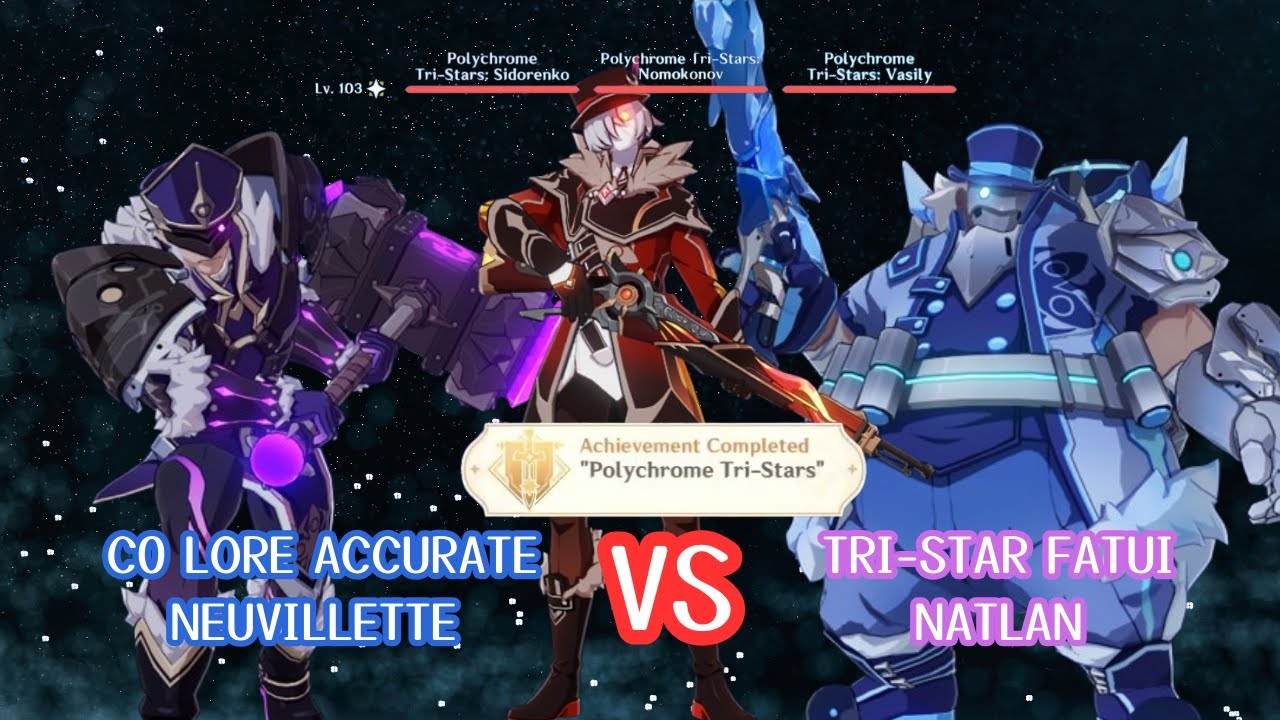 Lore accurate Neuvillette vs three fatui - Natlan | Genshin impact ...