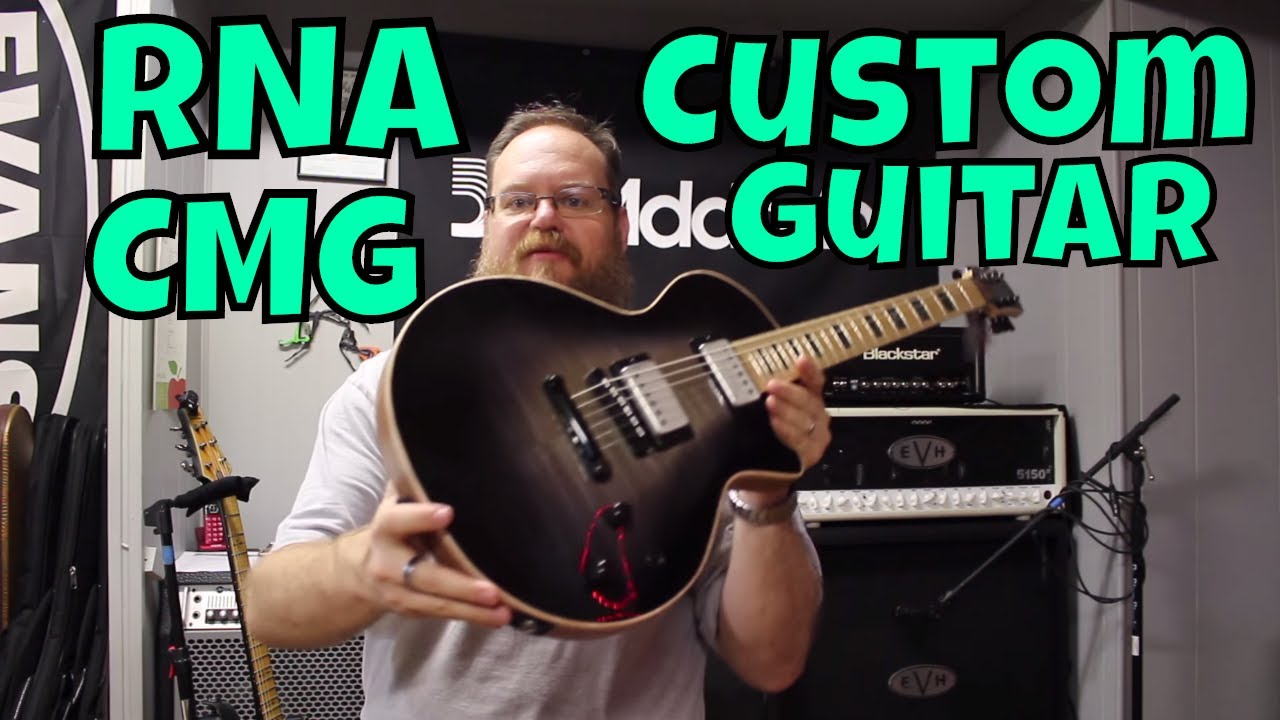 EPIC GUITAR UNBOXING with RNA Music CMG #1 of 5 Custom! - YouTube