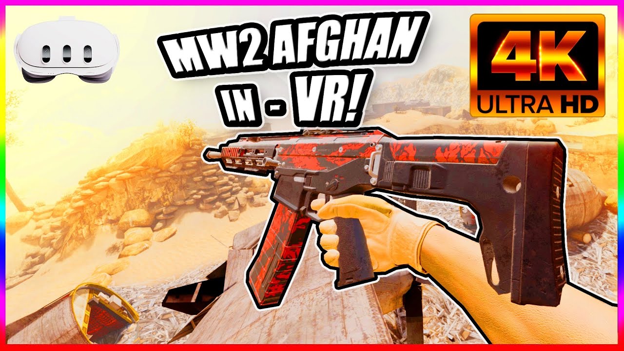 COD MW2 VR - Afghan (Contractors) [NO COMMENTARY] VR Gameplay RTX 4090 ...